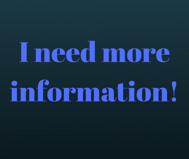 I need more information! – LC Education and Training